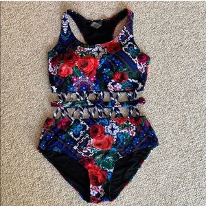 Swim | One Piece Swimsuit With Cutouts | Poshmark